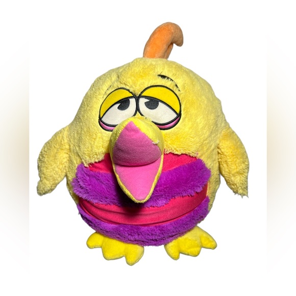 Toys | Kookoo Zoo Jay At Play Yellow Bird Plush | Poshmark